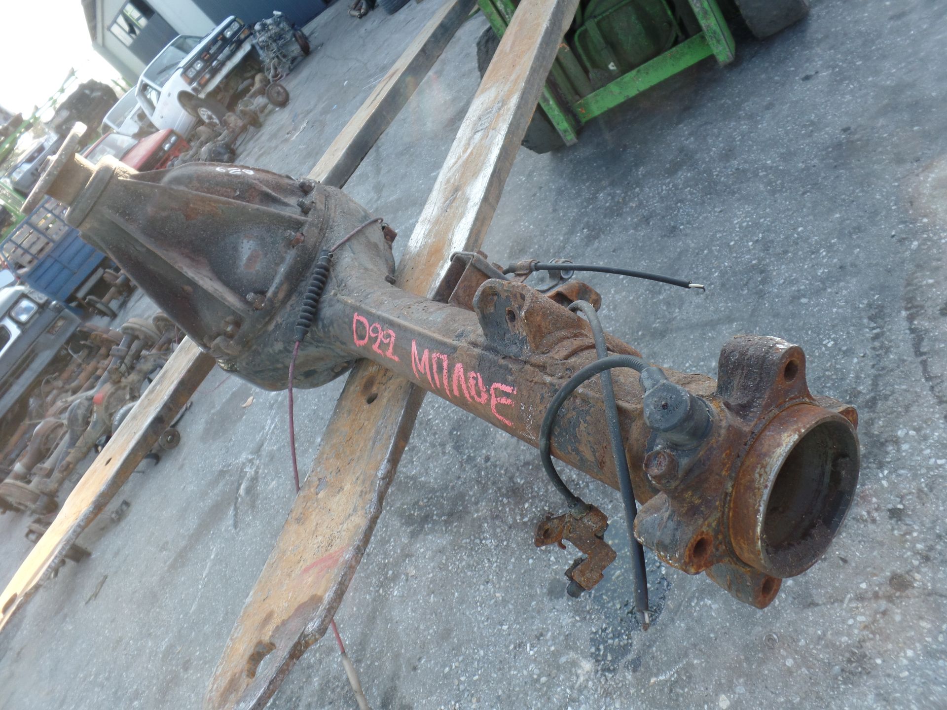 24591-NISSAN NAVARA D22 00-05 ΔΙΑΦΟΡΙΚΟ ΠΙΣΩ ΜΠΛΟΚΕ Χ/ΗΜΙΑΞΟΝΙΑ ΜΕ ABS ...