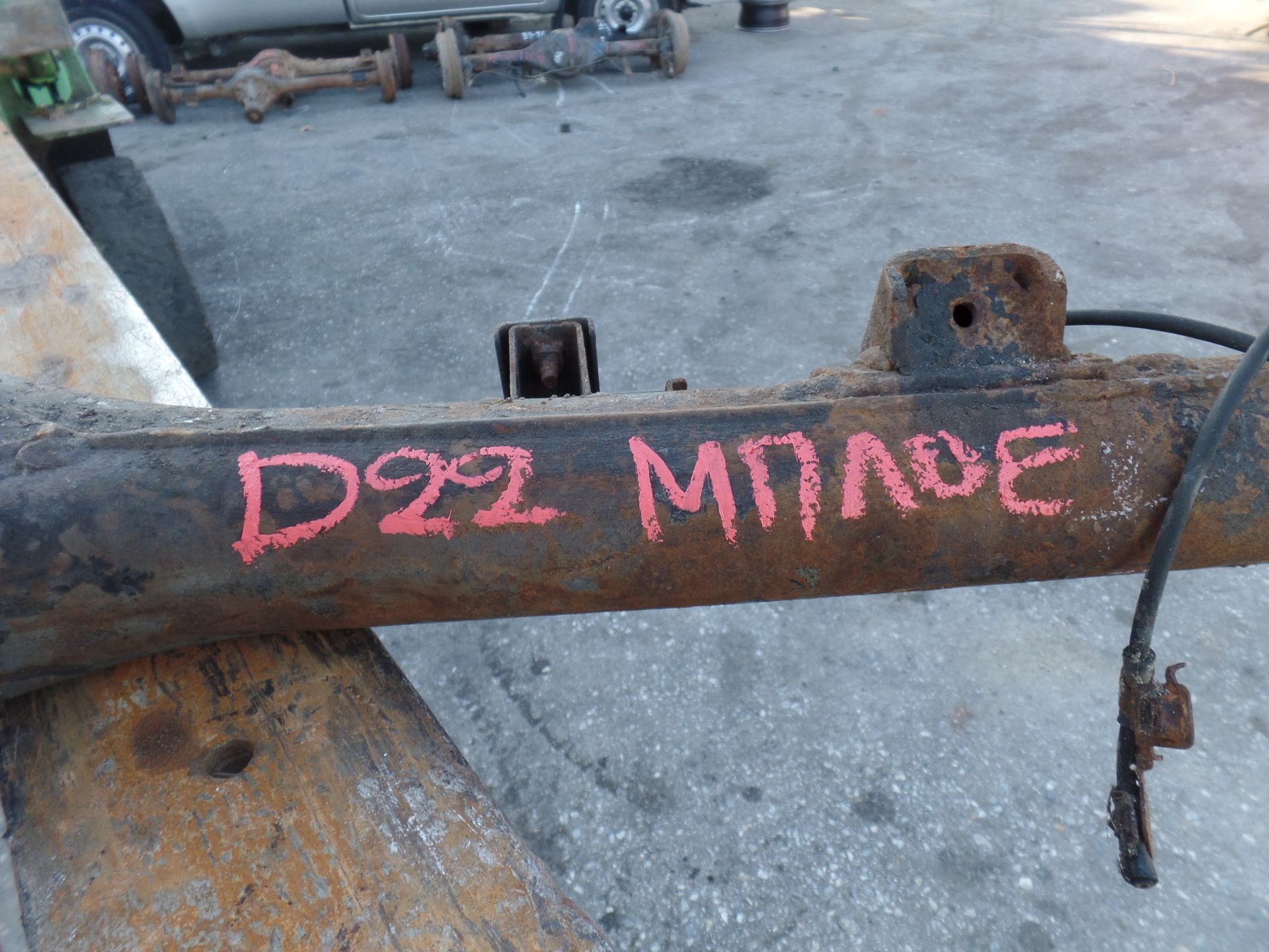 24591-NISSAN NAVARA D22 00-05 ΔΙΑΦΟΡΙΚΟ ΠΙΣΩ ΜΠΛΟΚΕ Χ/ΗΜΙΑΞΟΝΙΑ ΜΕ ABS ...