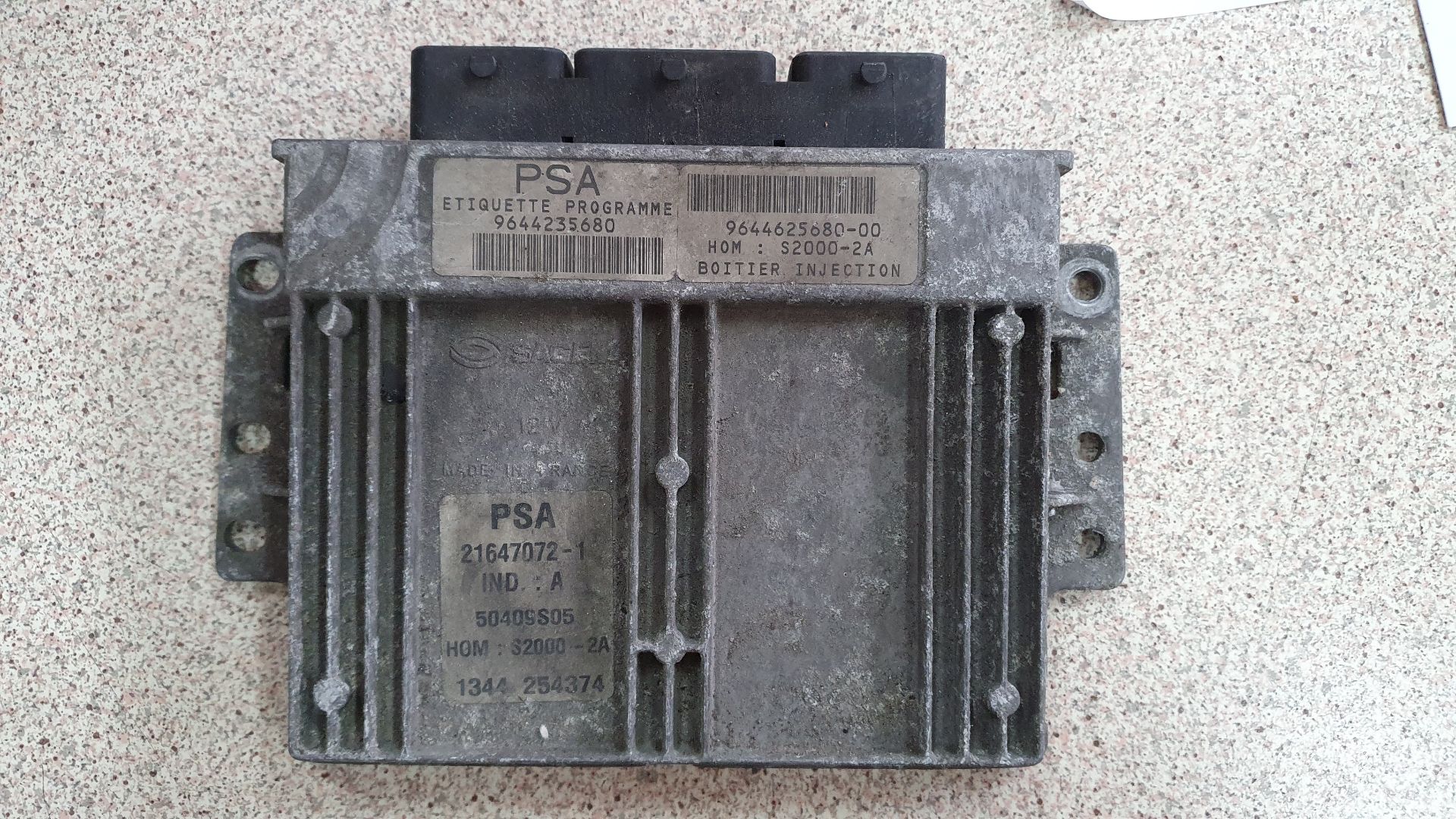 32896-ΜΟΝΑΔΑ ΕΛΕΓΧΟΥ ΚΙΝΗΤΗΡΑ ECU Citroen Peugeot 1.4 ECU 9644235680 ...