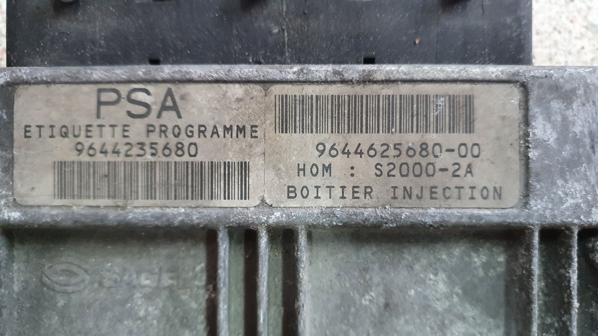 32896-ΜΟΝΑΔΑ ΕΛΕΓΧΟΥ ΚΙΝΗΤΗΡΑ ECU Citroen Peugeot 1.4 ECU 9644235680 ...