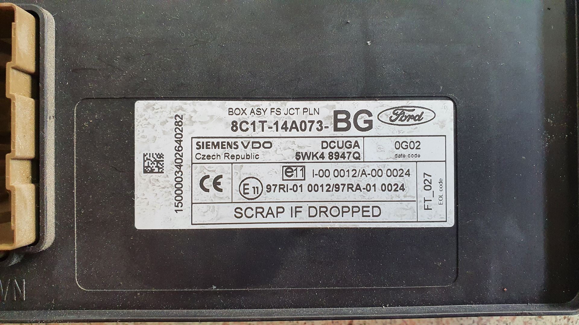 52190-ΣΕΤ FORD TRANSIT 2.2 TDCI ( ECU ) Μονάδα Ελέγχου Κινητήρα AC11 ...