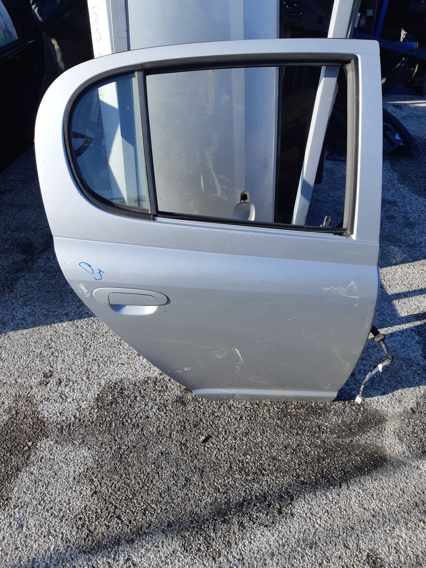 110550-ΠΟΡΤΑ ΠΙΣΩ ΔΕΞΙΑ TOYOTA YARIS 05' - Αμάξωμα εσωτερικό ...