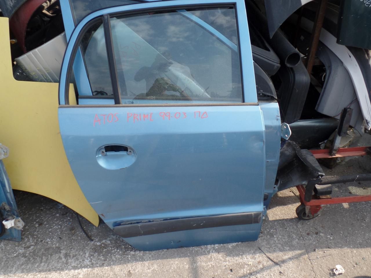 153308-HYUNDAI ATOS PRIME 98-03 ΠΟΡΤΑ ΠΙΣΩ ΔΕΞΙΑ ΣΙΕΛ - Αμάξωμα ...