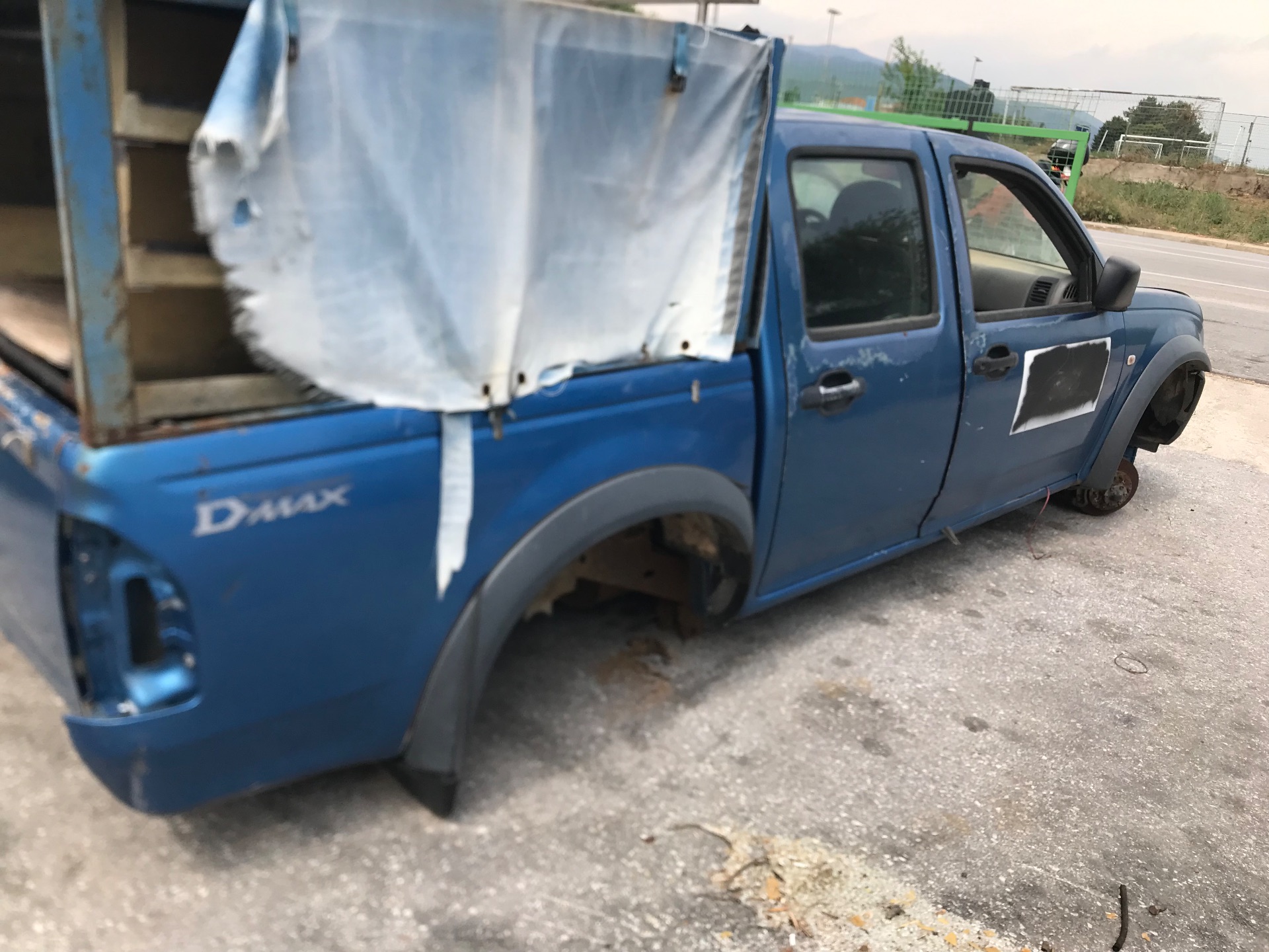 154550-ISUZU D-MAX 02-07 4x4 ΚΑΡΟΤΣΑ ΑΠΟ 4ΠΟΡΤΟ - Αμάξωμα εσωτερικό ...