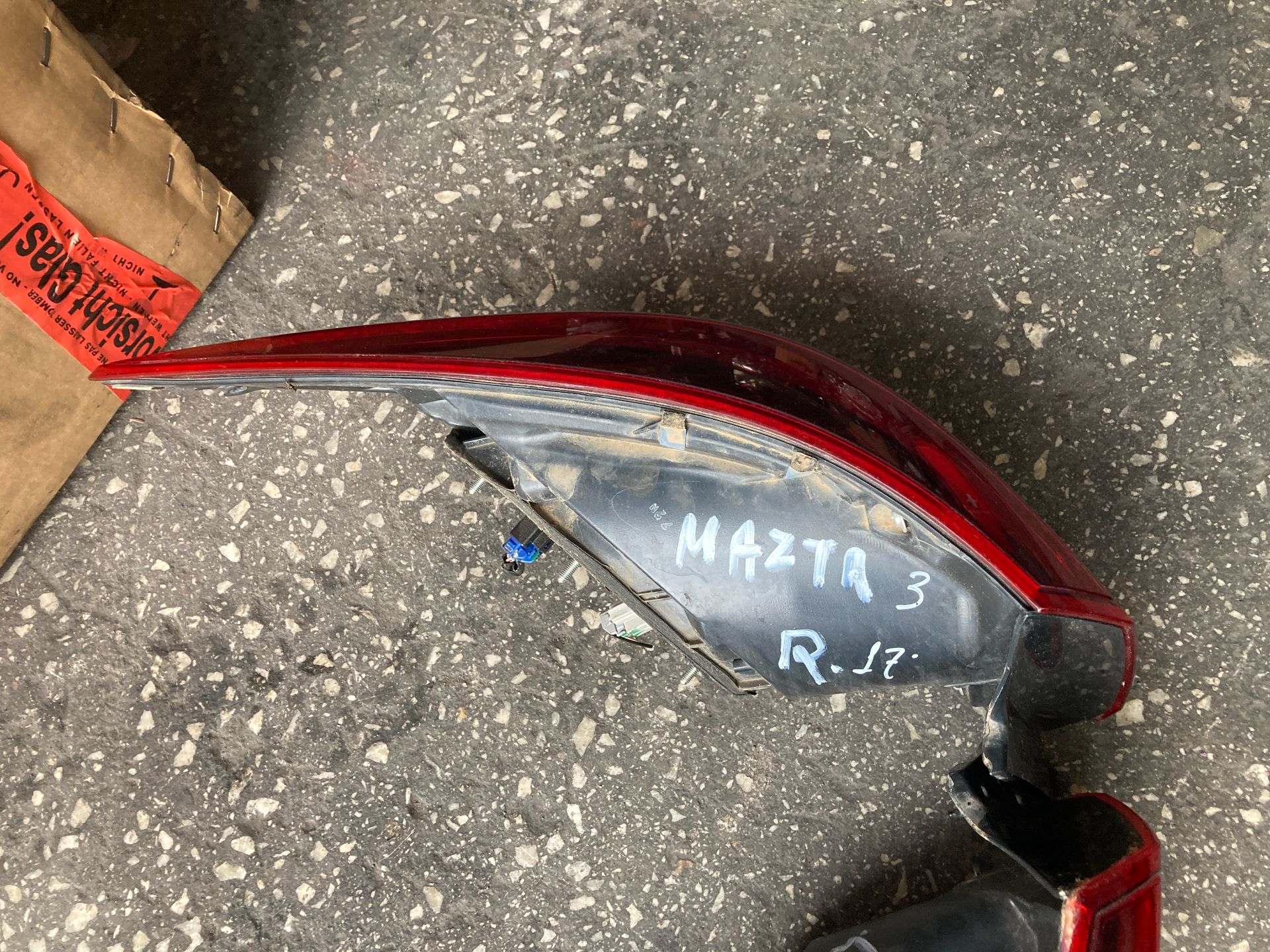 156941-ΦΑΝΑΡΙΑ-ΦΩΤΑ ΠΙΣΩ (ΑΡΙΣΤΕΡΟ-ΔΕΞΙ) MAZDA 3, ΜΟΝΤΕΛΟ: 2017 ...