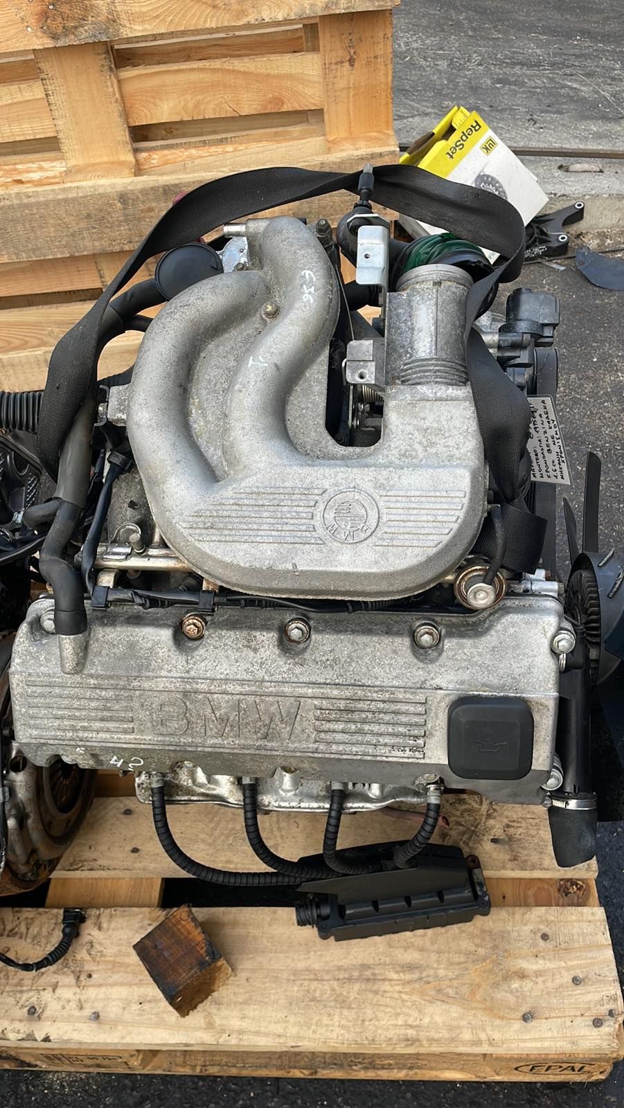 189884-ΚΙΝΗΤΗΡΑΣ BMW E36 ΜΕ ΚΑΔΕΝΑ ΧΡΟΝΙΣΜΟΥ 1.6cc ΒΕΝΖΙΝΗ 95-00 ...