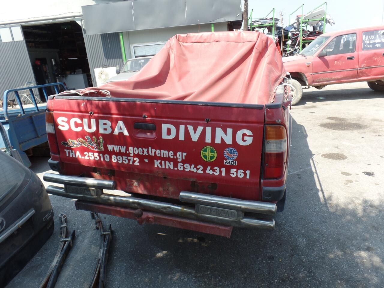 202592-FORD RANGER/MAZDA B2500 98-02 4X4 ΠΡΟΦΥΛΑΚΤΗΡΑΣ ΠΙΣΩ ΚΑΙ ...