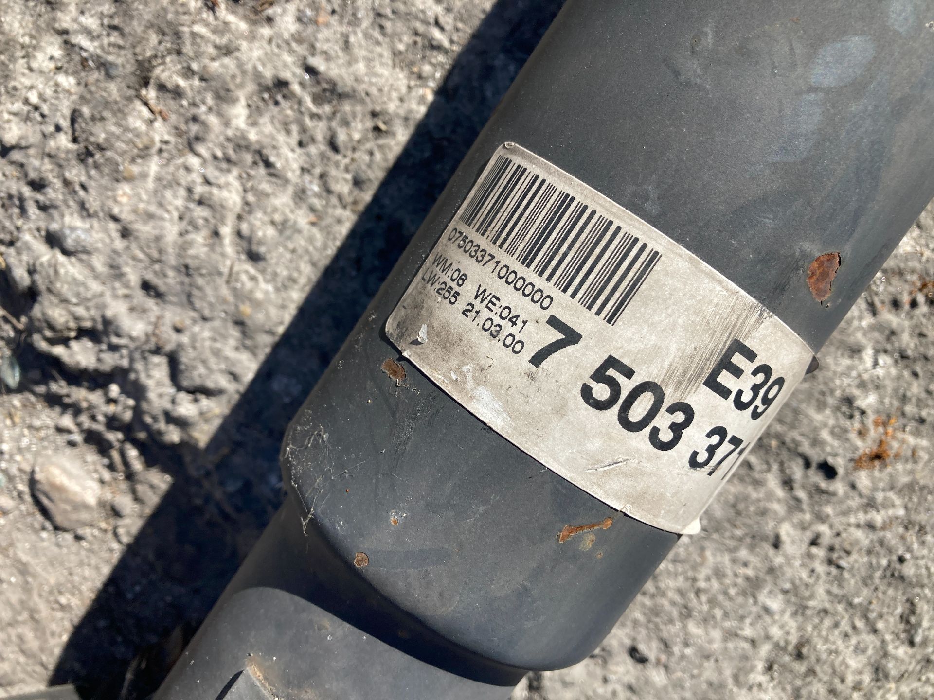 256141-ΚΕΝΤΡΙΚΟΣ ΑΞΟΝΑΣ ΜΕΤΑΔΟΣΗΣ BMW E39 COMPACT, ΜΗΚΟΣ: 1,54m, ΚΩΔ ...