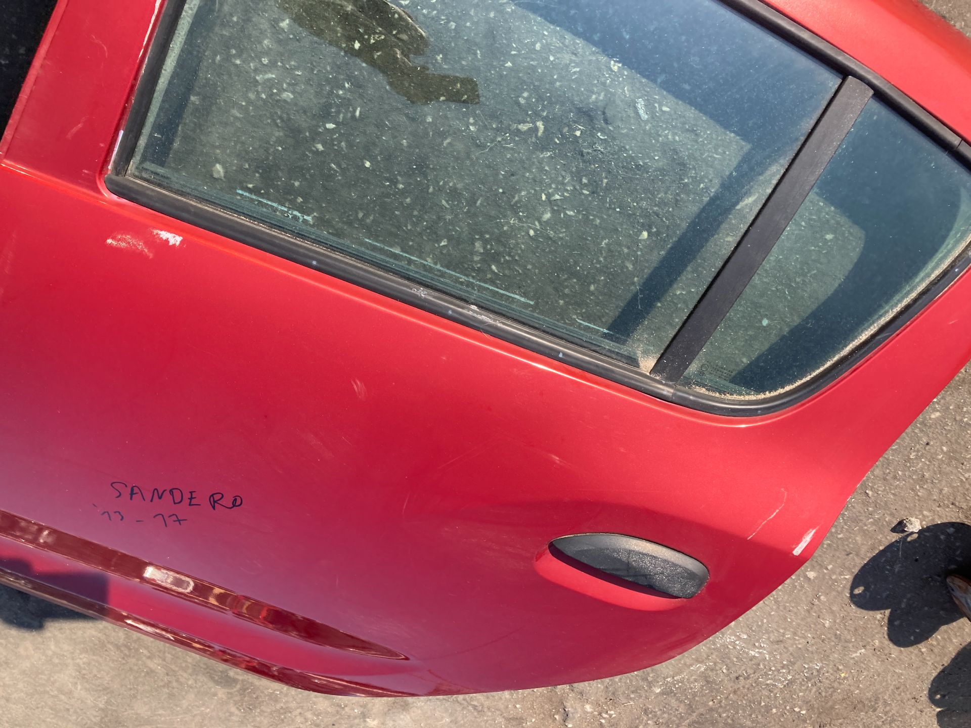 212484-ΠΟΡΤΑ ΠΙΣΩ/ ΠΙΣΙΝΗ ΑΡΙΣΤΕΡΗ DACIA SANDERO, ΜΟΝΤΕΛΟ: 2013-2019 ...