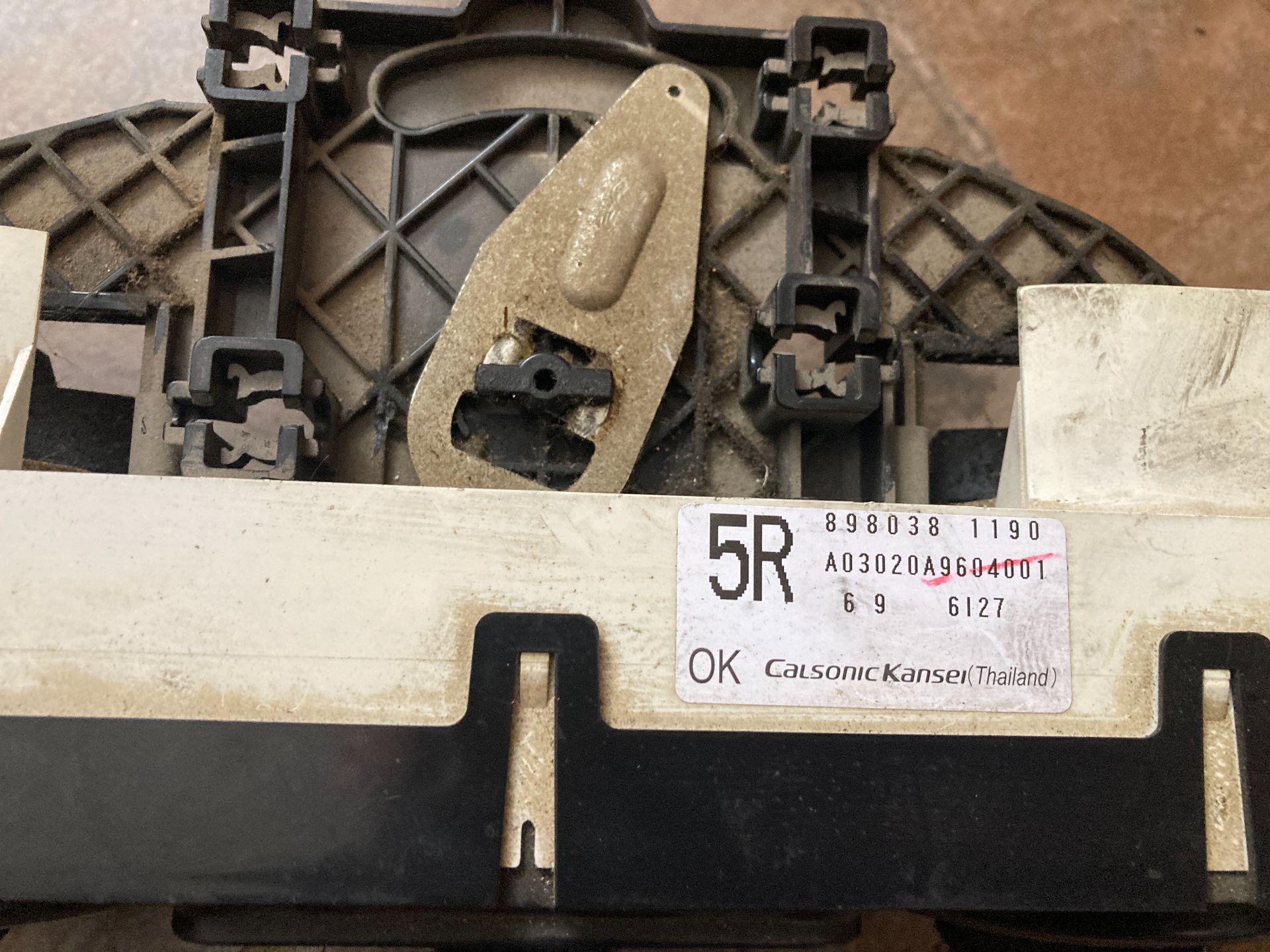 259981-ΧΕΙΡΙΣΤΗΡΙΑ ΚΛΙΜΑΤΙΣΜΟΥ A/C- ΔΙΑΚΟΠΤΕΣ ΚΑΛΟΡΙΦΕΡ ISUZU D-MAX ...