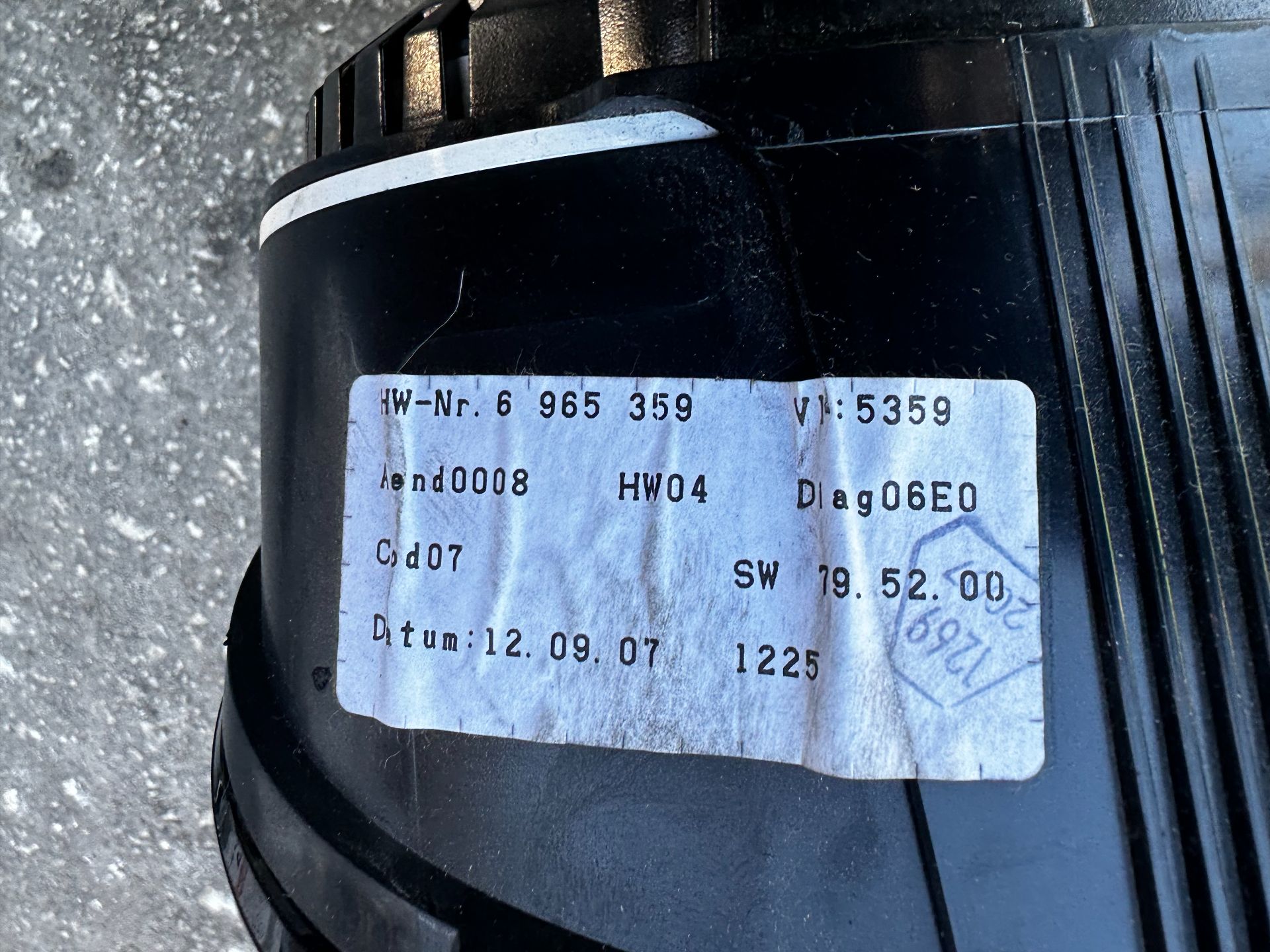 266186-ΚΑΝΤΡΑΝ- ΚΟΝΤΕΡ- ΣΤΡΟΦΟΜΕΤΡΟ BMW E61/ E60, ΚΩΔ.ΑΝΤ: 110.080.213 ...
