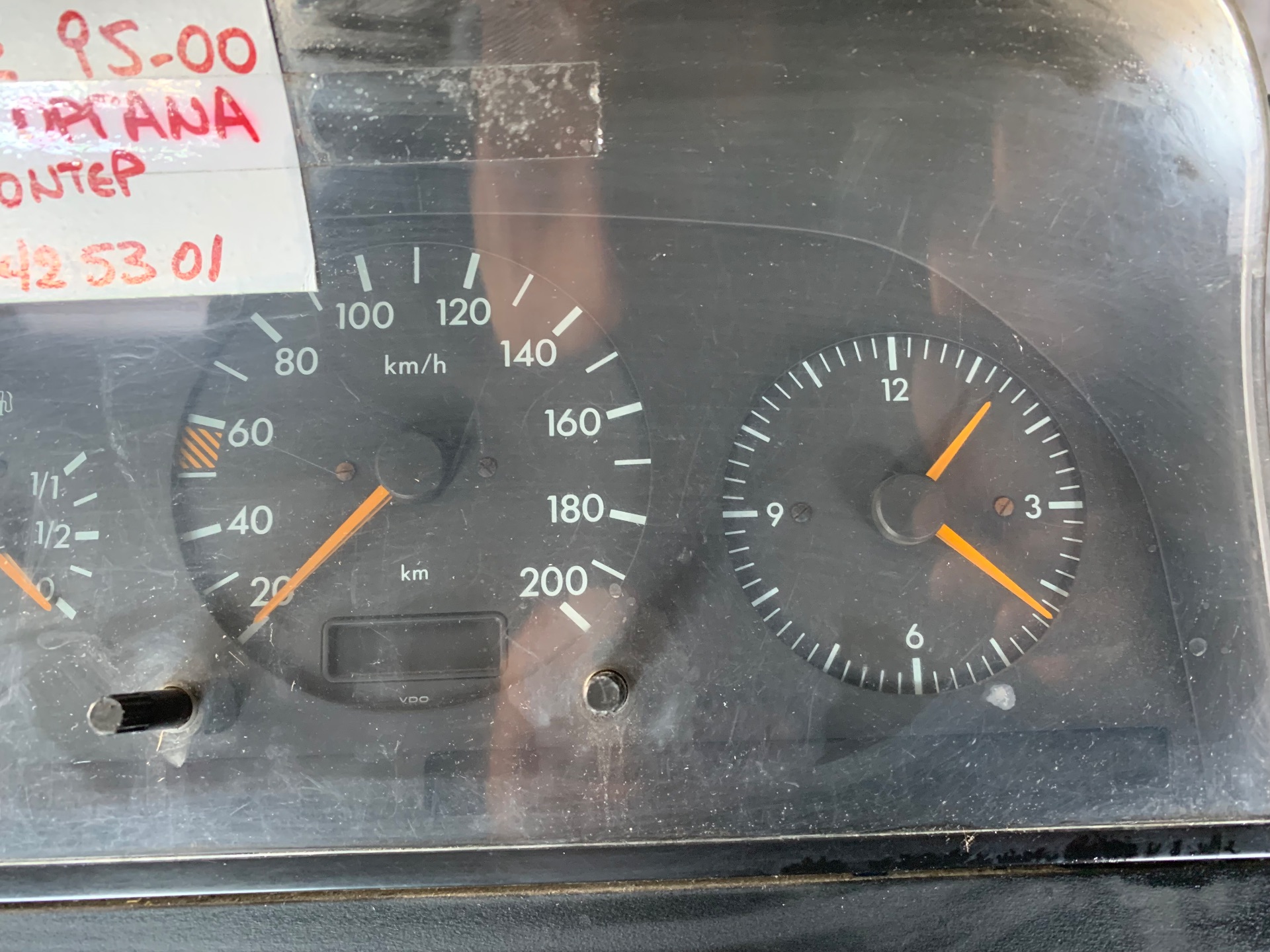 266473-MERCEDES SPRINTER 308 D 95-00 ΟΡΓΑΝΑ ΤΑΜΠΛΟ ΜΕ ΣΤΡΟΦΟΜΕΤΡΟ 200 ...